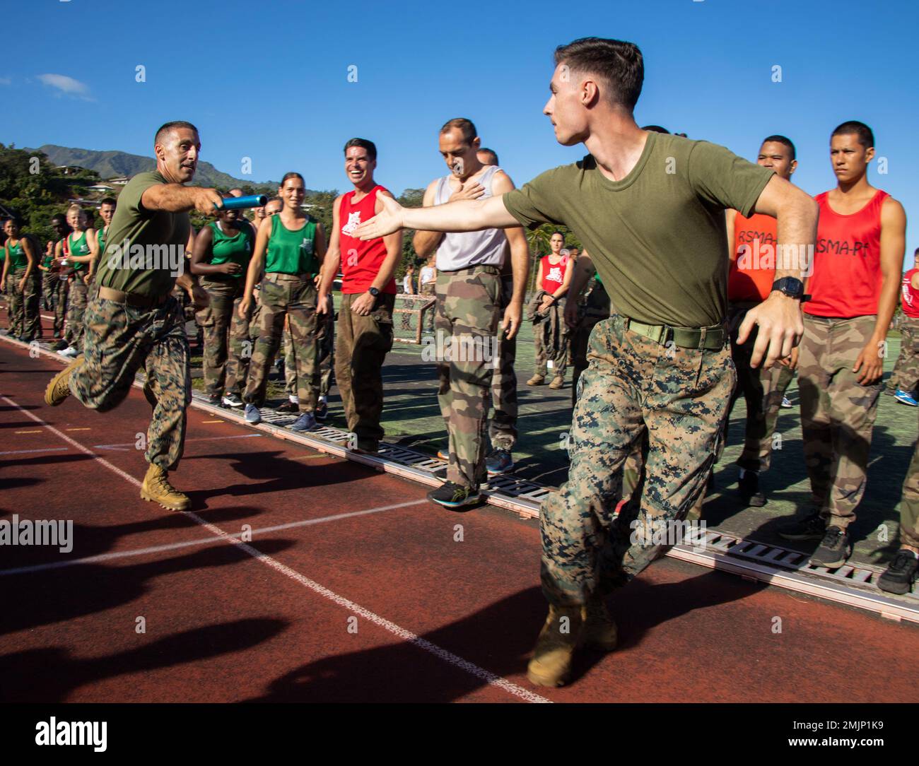 U S Marine Corps Gunnery Sgt Joseph C Iadarola Left Company