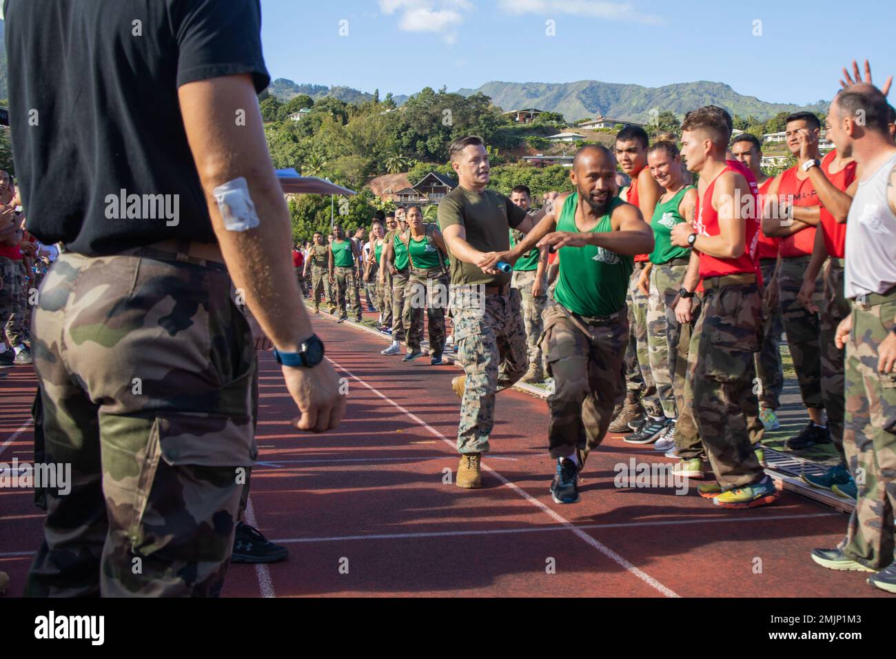 U S Marine Corps Sgt Michael Hanson Facilities Manager S 4