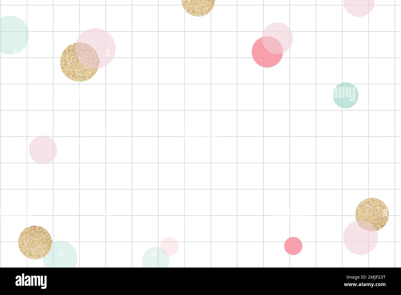 Cute celebration background, cute grid pattern with colorful bokeh ...