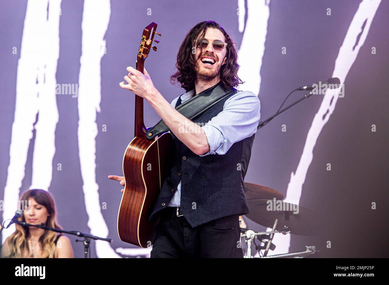 Hozier performs at the Bonnaroo Music and Arts Festival on Saturday ...