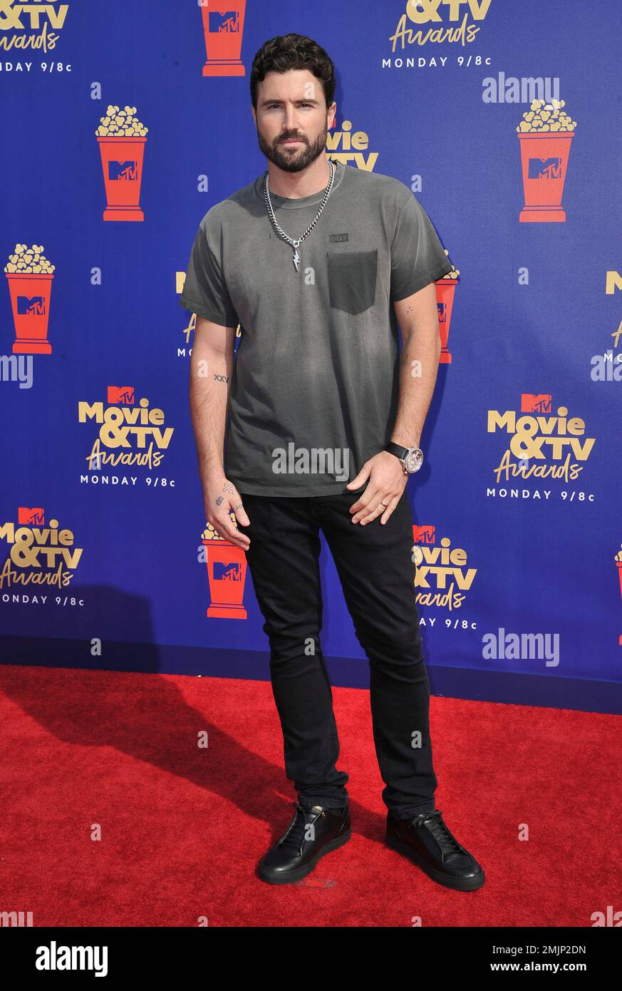 Brody Jenner arrives at the MTV Movie and TV Awards on Saturday, June ...