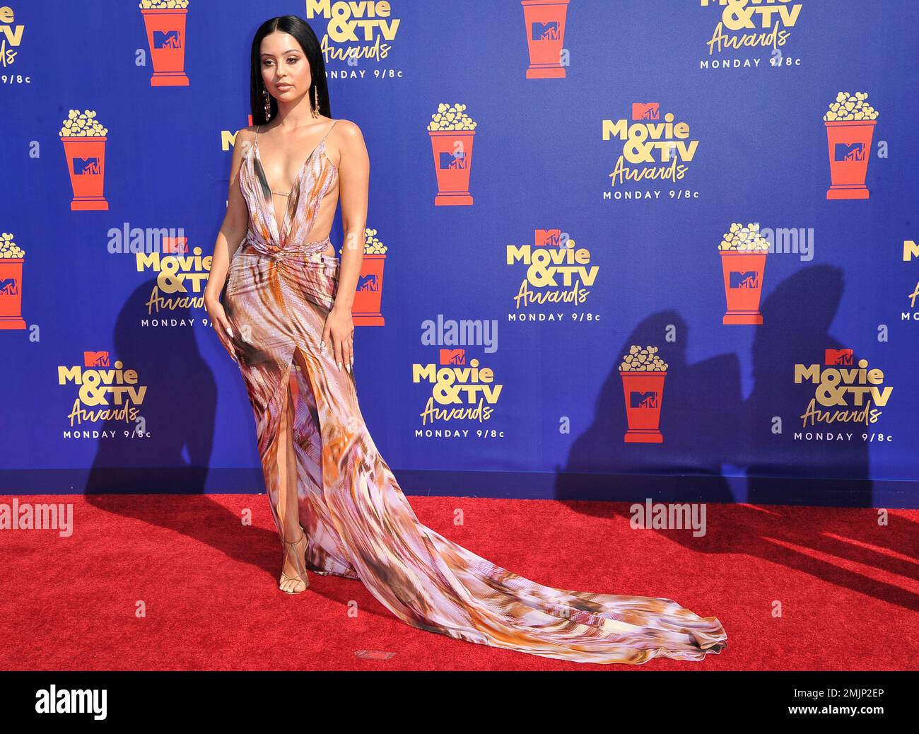 Alexa Demie arrives at the MTV Movie and TV Awards on Saturday, June 15 ...