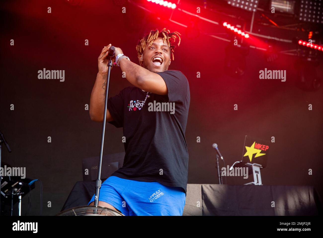 Juice WRLD performs at the Bonnaroo Music and Arts Festival on Saturday ...