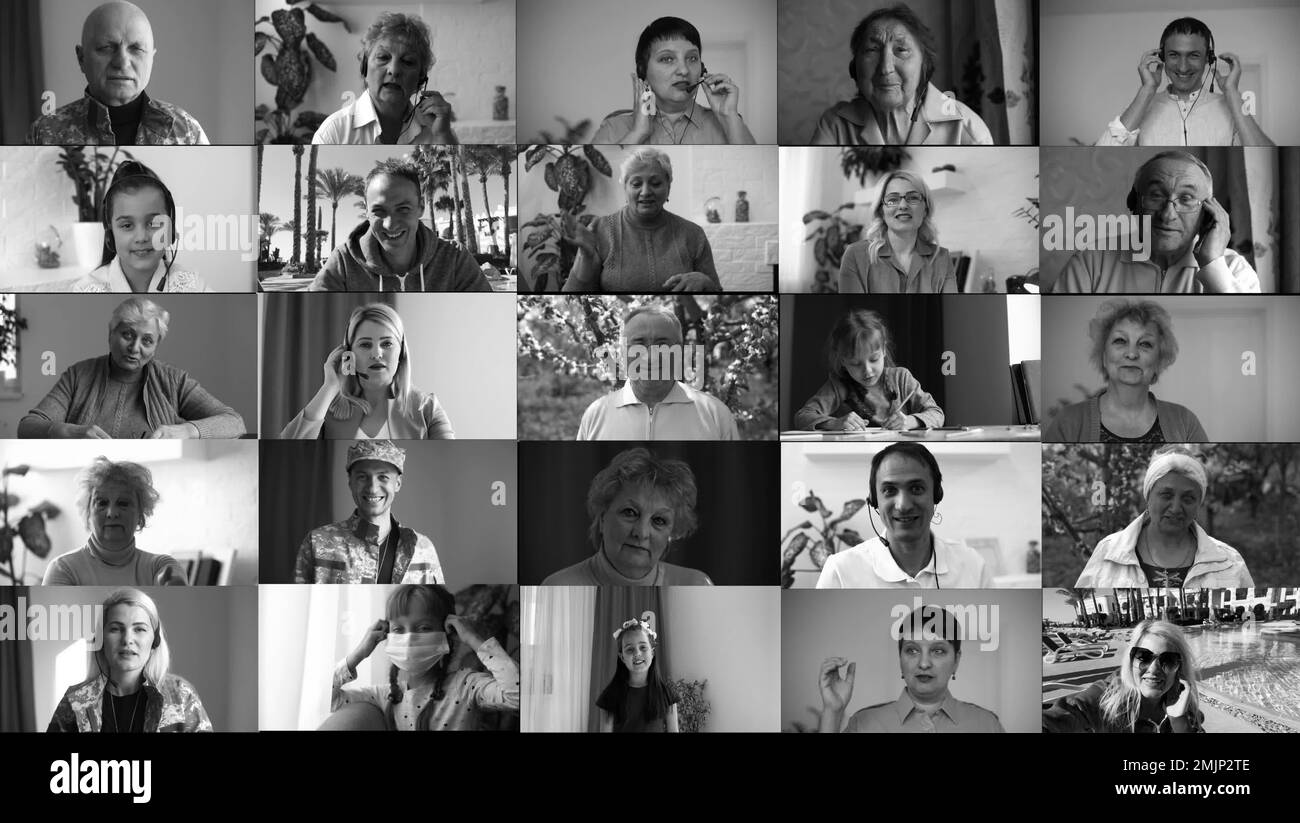 Smiling Faces Of Black People