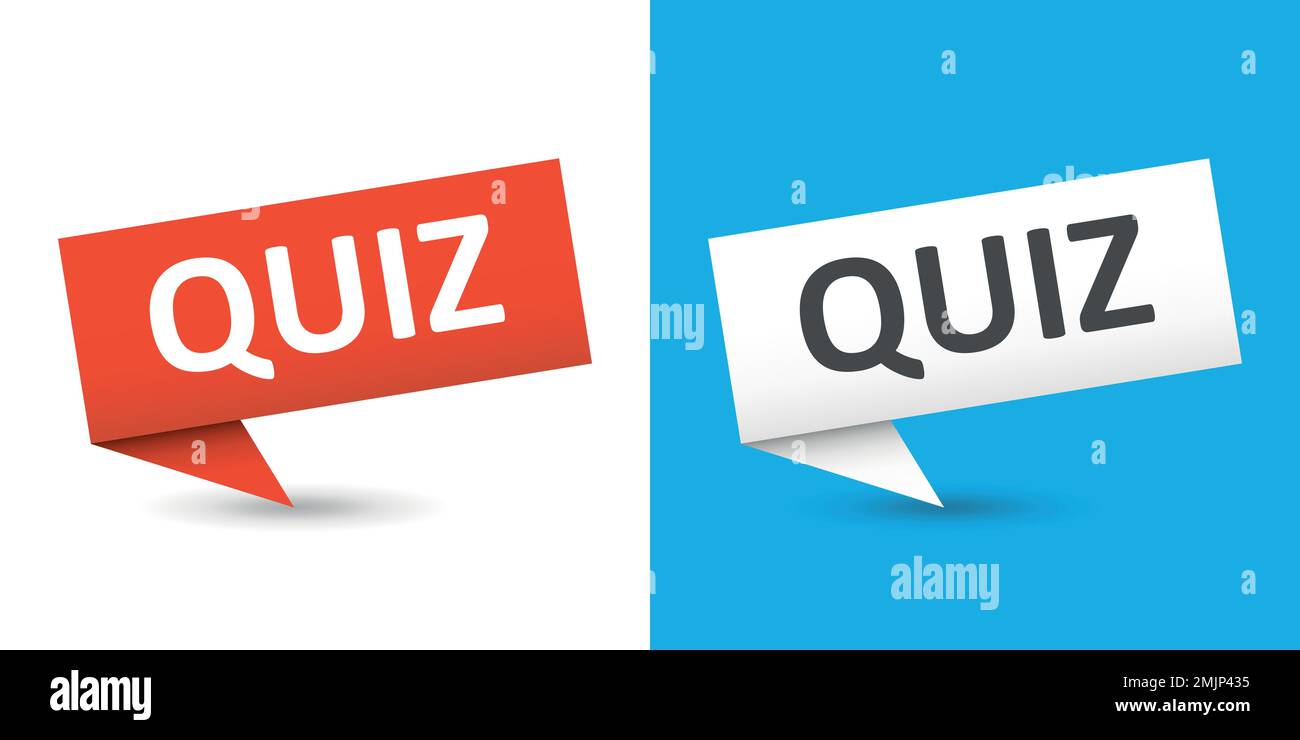 Quiz guess social media icon in flat style. Faq vector illustration on ...
