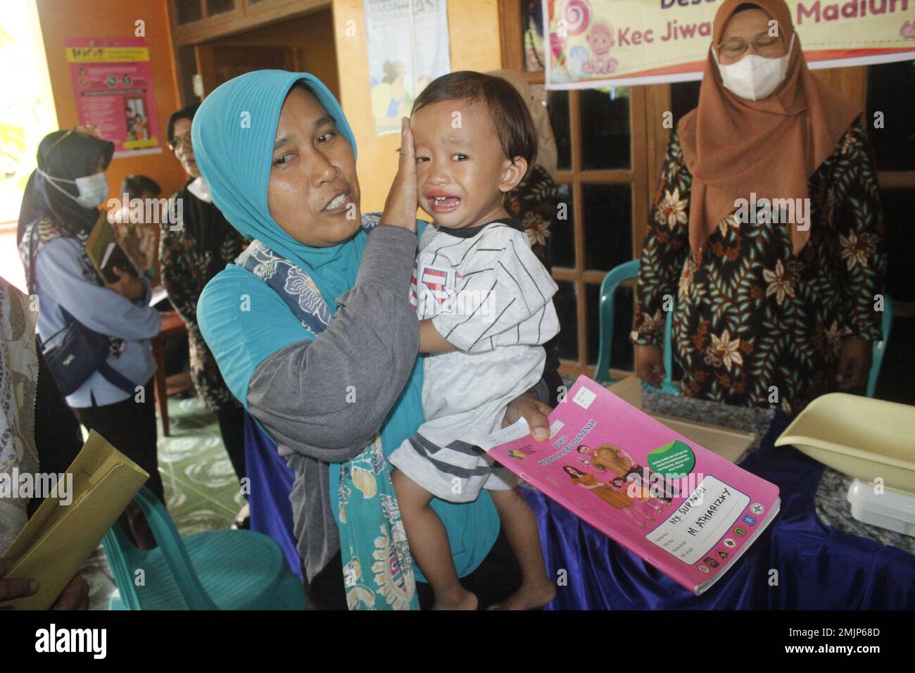 Madiun, Indonesia. 27th Jan, 2023. A number of stakeholder officials in ...
