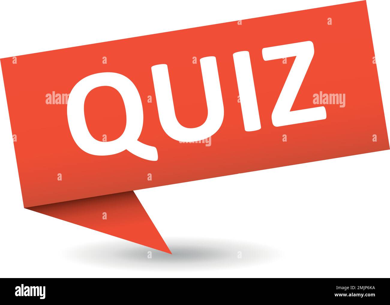 Quiz guess social media icon in flat style. Faq vector illustration on ...