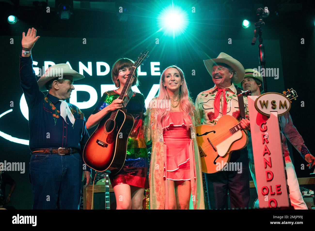 Joey Miskulin, from left, Molly Tuttle, Ashley Monroe, and Ranger Doug ...
