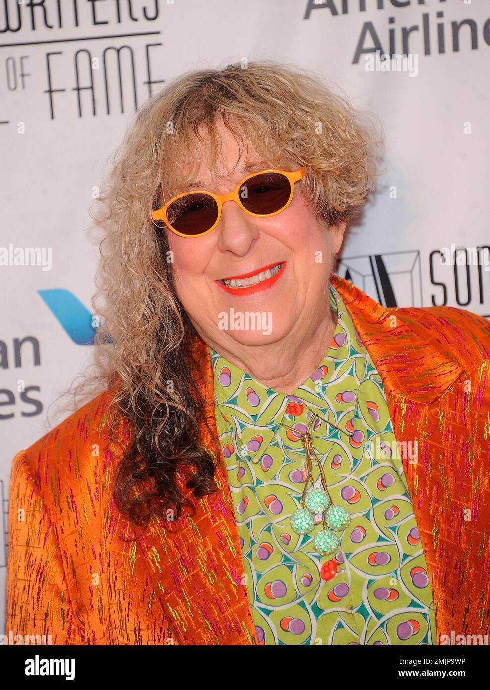 Allee Willis walks the red carpet at the 50th annual Songwriters Hall ...