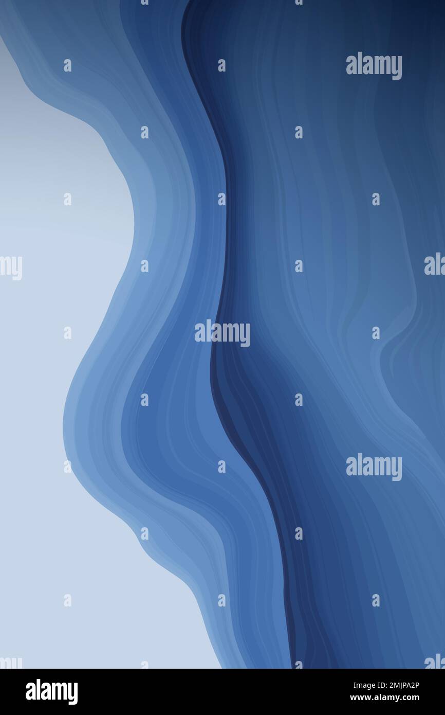 Blue acrylic pattern fluid Stock Vector Images - Alamy