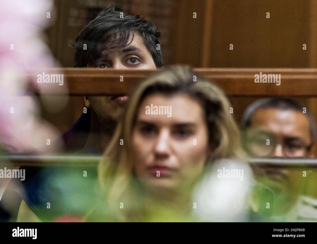 Suspect Rhett McKenzie Nelson appears in Los Angeles Superior Court ...