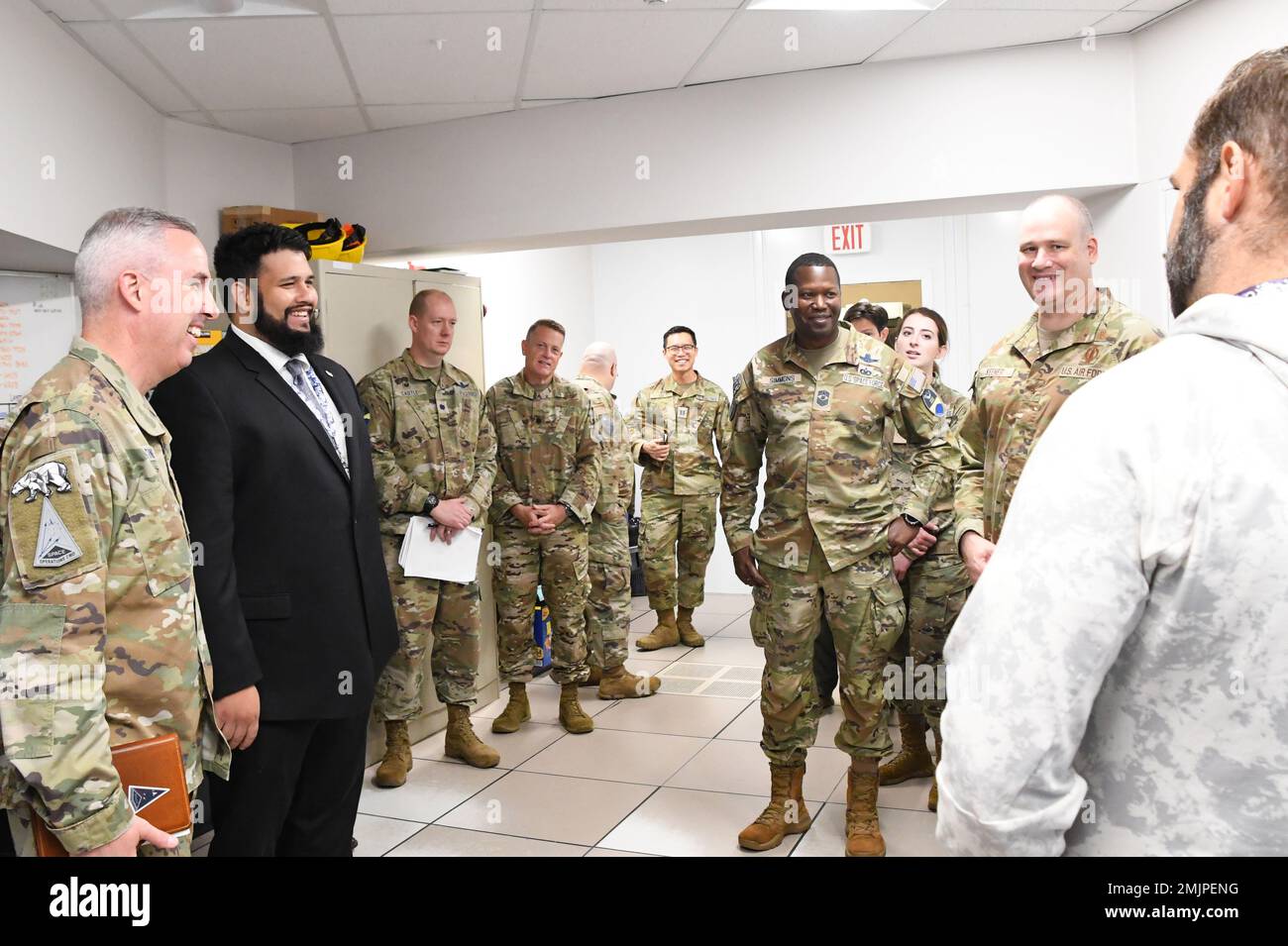 Lt. Gen. Stephen N. Whiting, Space Operations Command Commander, and ...