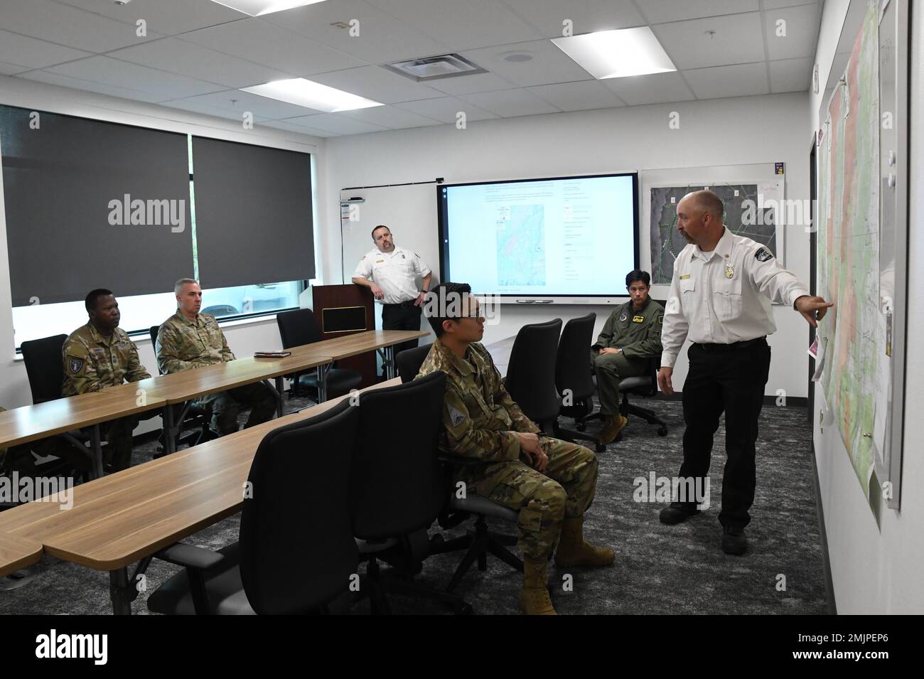Lt. Gen. Stephen N. Whiting, Space Operations Command Commander, and ...