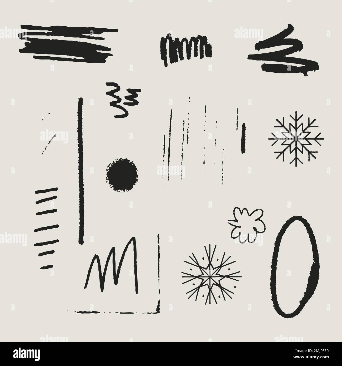 Christmas scribble pattern background vector Stock Vector Image & Art ...