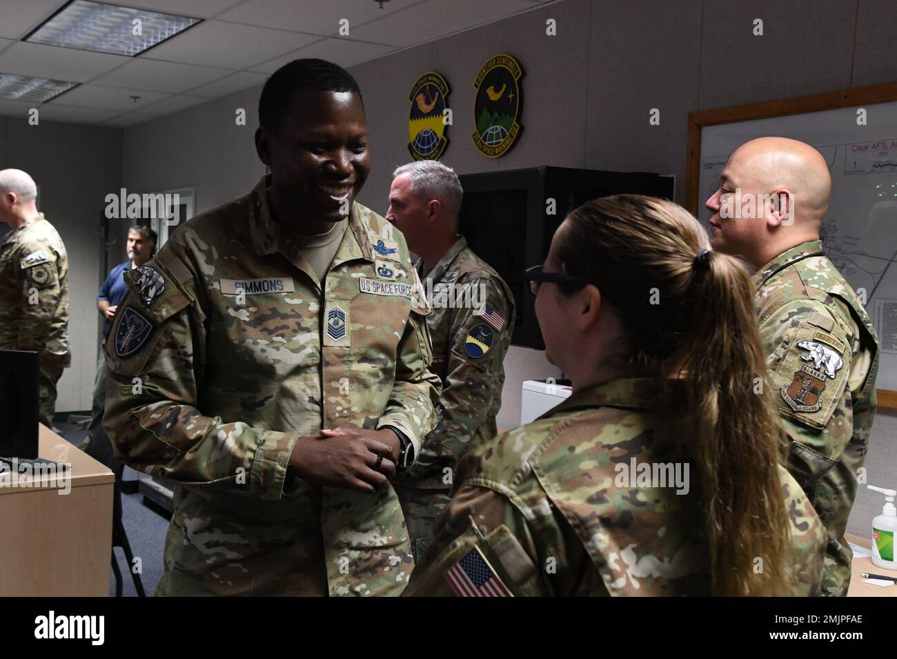 Lt. Gen. Stephen N. Whiting, Space Operations Command Commander, and ...