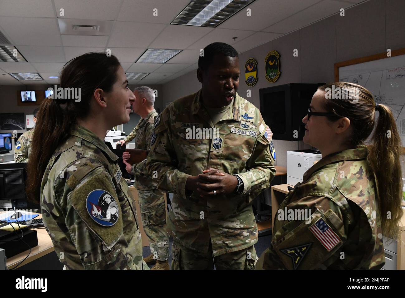 Lt. Gen. Stephen N. Whiting, Space Operations Command Commander, and ...
