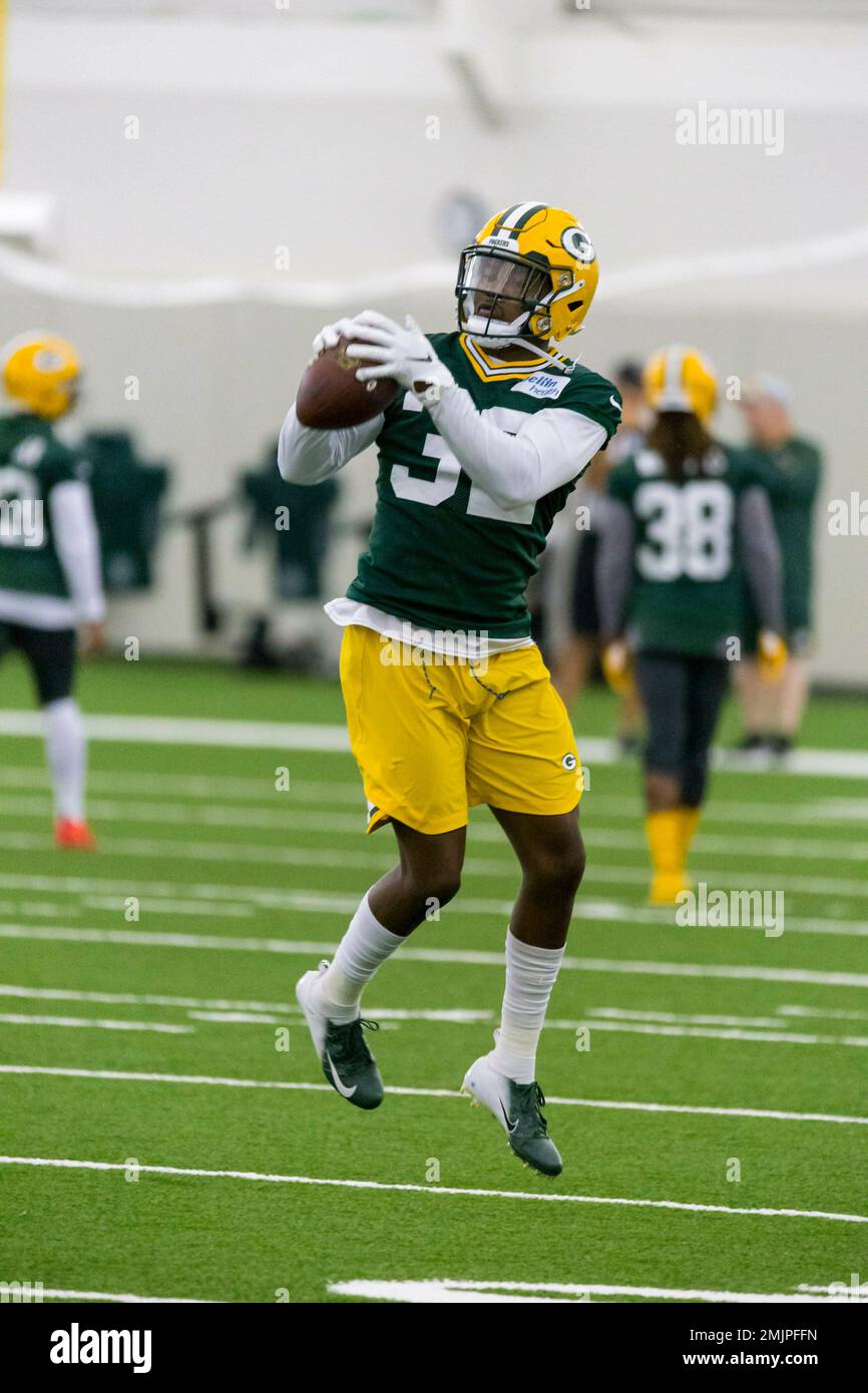 Green Bay Packers Mike Tyson during NFL football minicamp practice ...