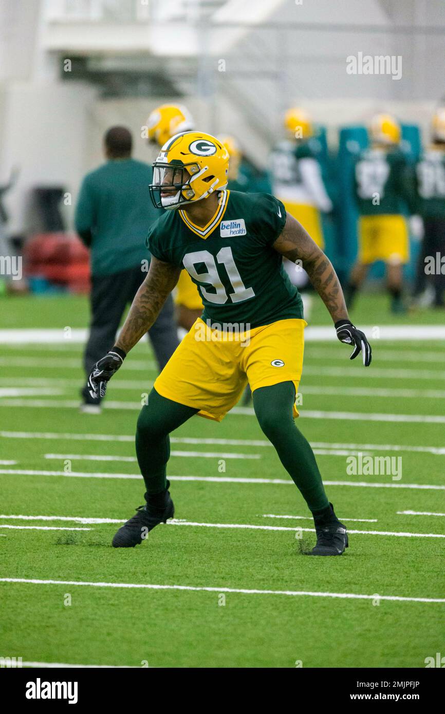 Green Bay Packers Geronimo Allison during NFL football minicamp ...