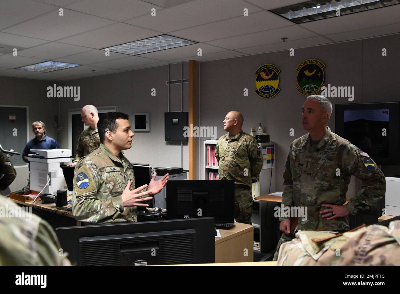 Lt. Gen. Stephen N. Whiting, Space Operations Command Commander, and ...