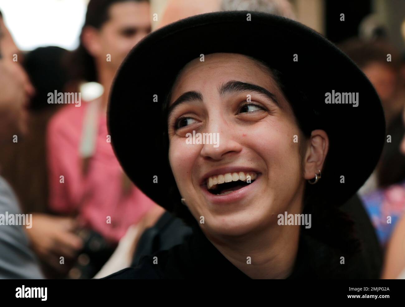 Emily Estefan, the daughter of Gloria and Emilio Estefan, attends a ...