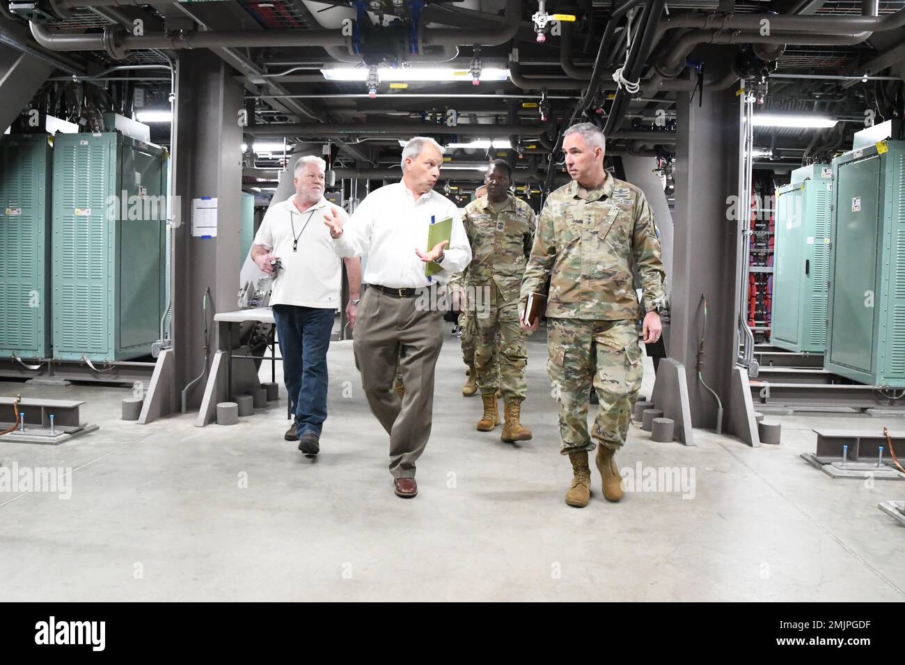 Lt. Gen. Stephen N. Whiting, Space Operations Command Commander, and ...