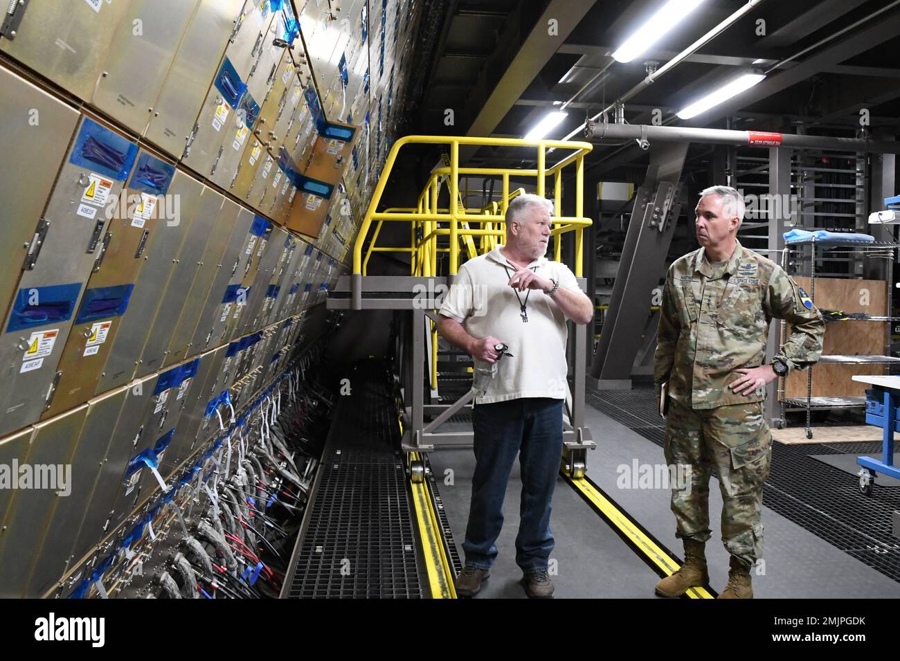 Lt. Gen. Stephen N. Whiting, Space Operations Command Commander, and ...