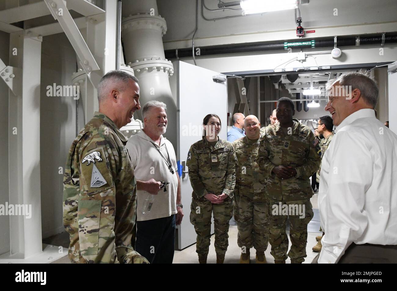 Lt. Gen. Stephen N. Whiting, Space Operations Command Commander, and ...