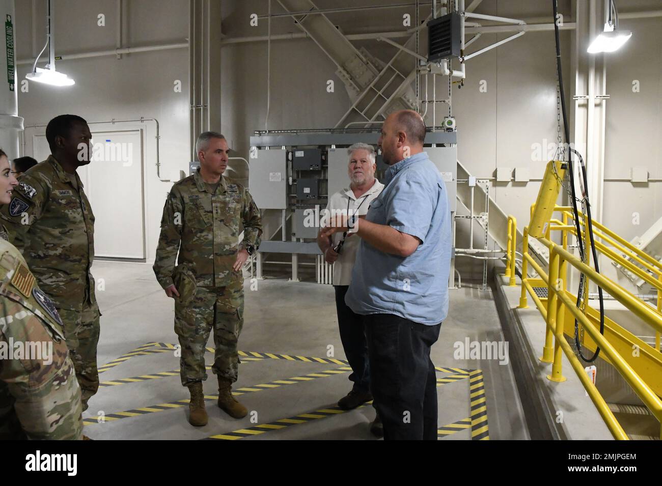 Lt. Gen. Stephen N. Whiting, Space Operations Command Commander, and ...