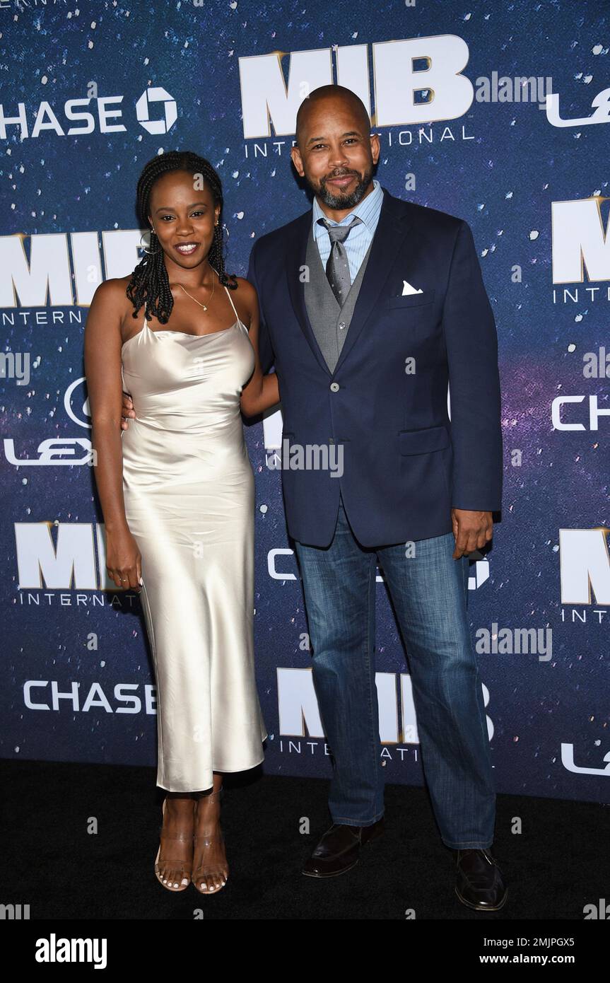 Actor Michael Boatman, right, and daughter Jordan Boatman attend the ...