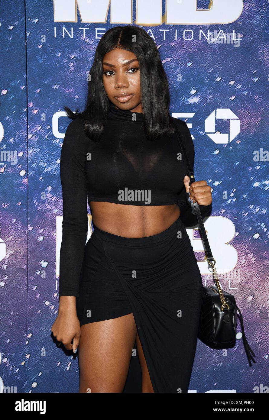 Manissa Fitt attends the world premiere of "Men in Black: International ...