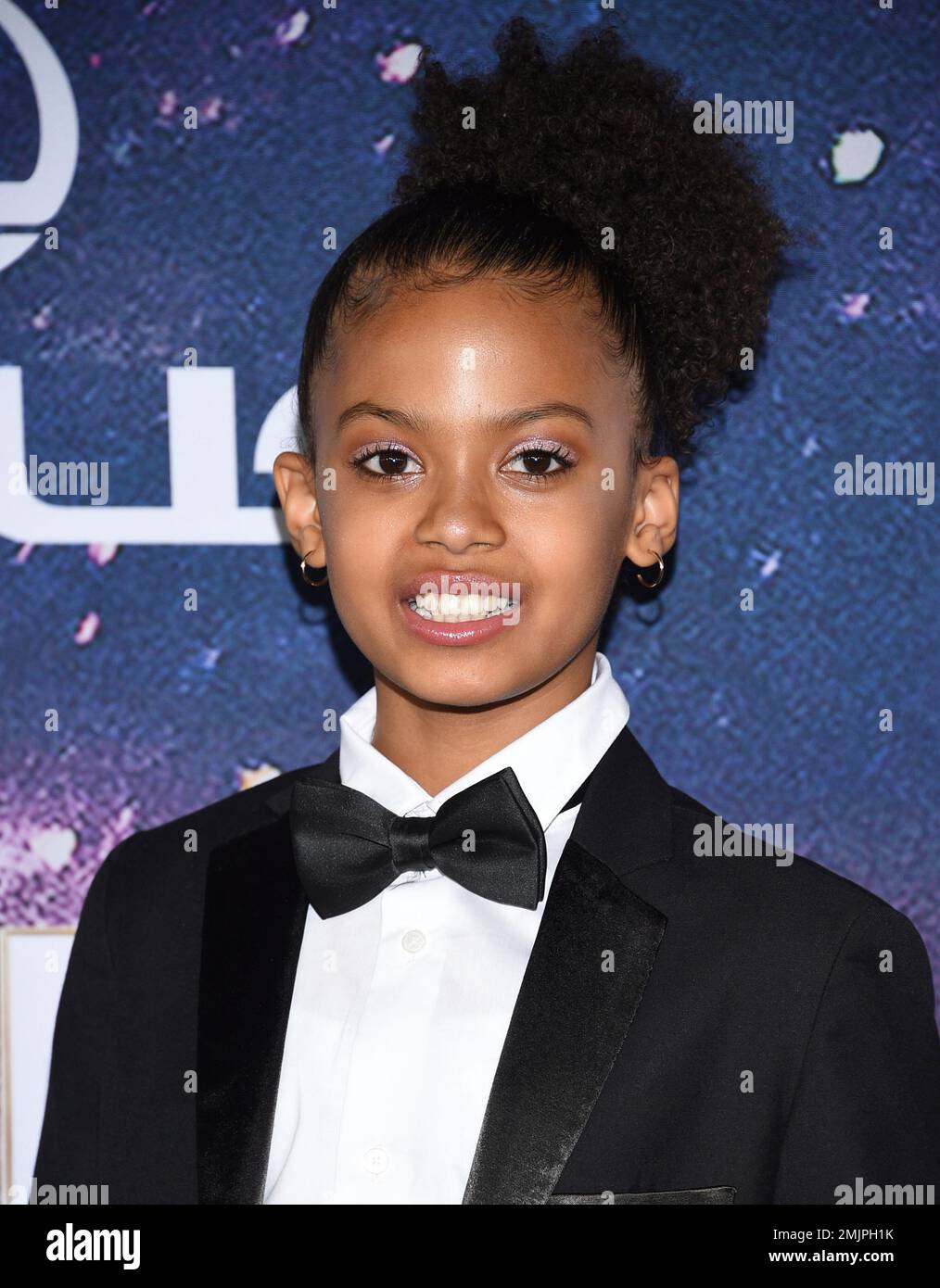 Actress Mandeiya Flory attends the world premiere of "Men in Black ...