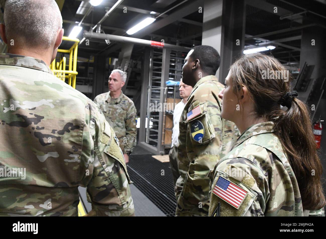 Lt. Gen. Stephen N. Whiting, Space Operations Command Commander, and ...