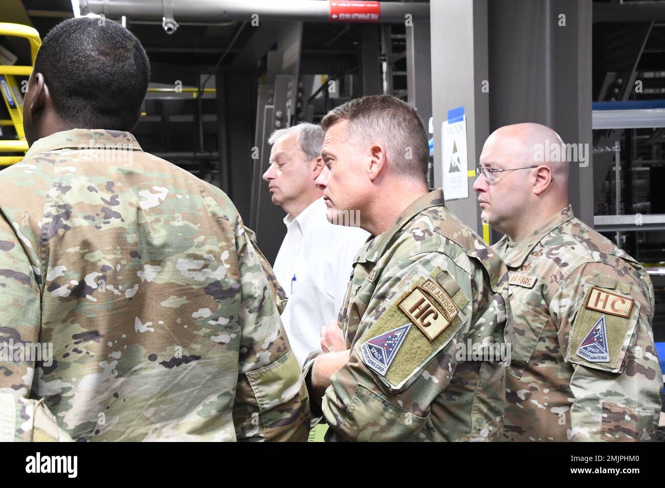 Lt. Gen. Stephen N. Whiting, Space Operations Command Commander, and ...