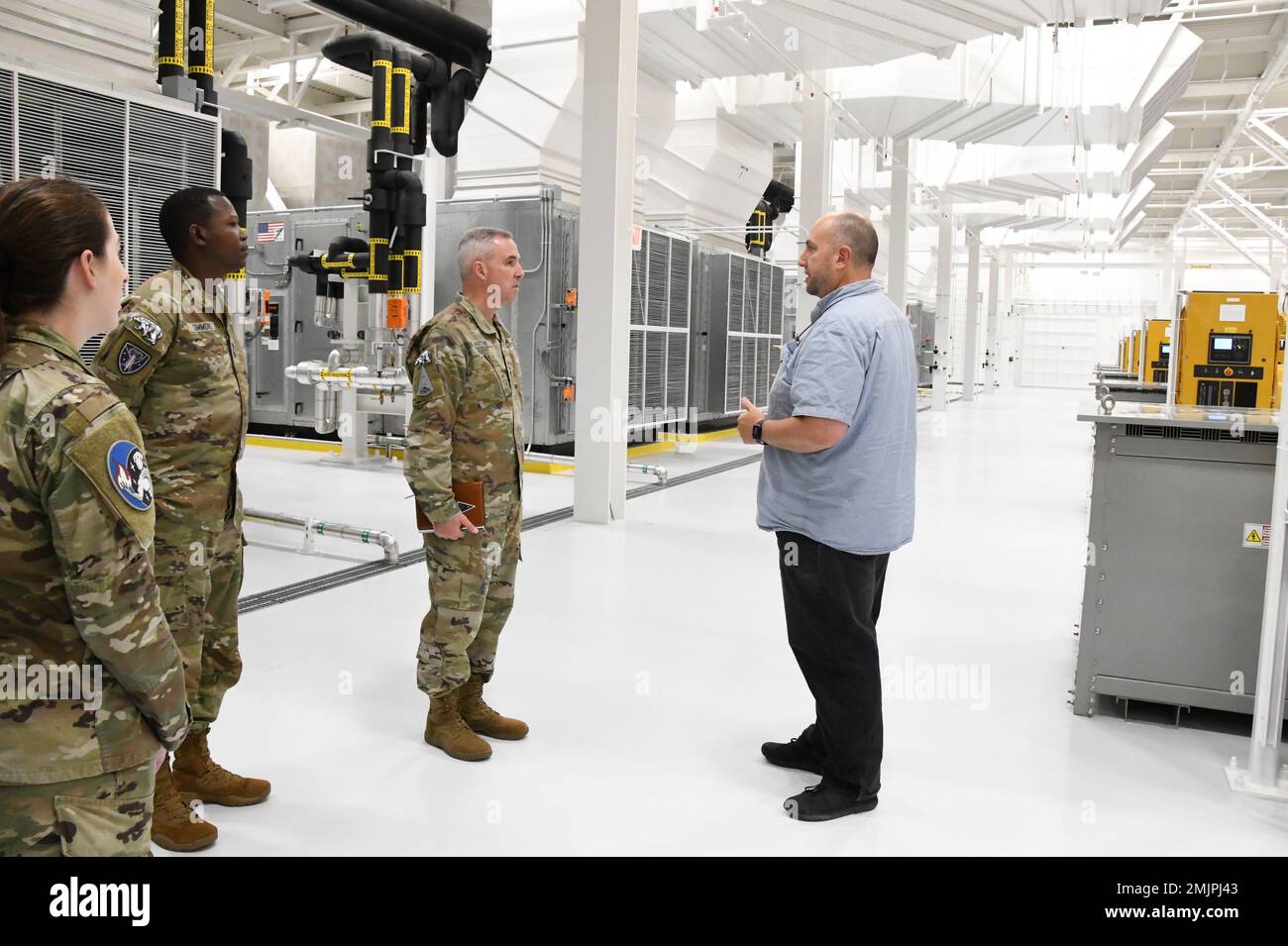 Lt. Gen. Stephen N. Whiting, Space Operations Command Commander, and ...