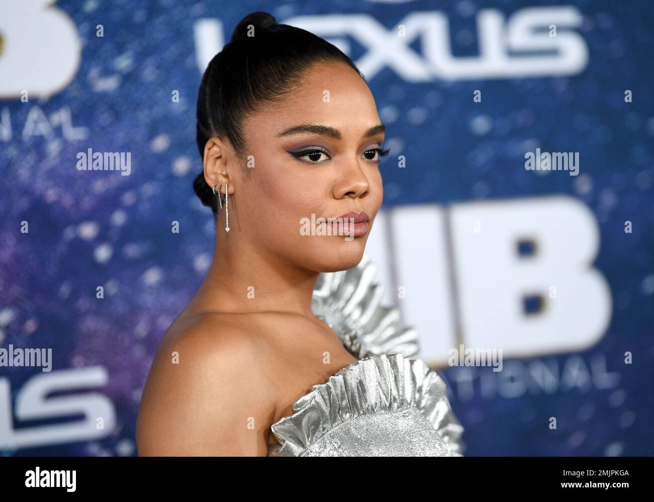 Actress Tessa Thompson attends the world premiere of "Men in Black ...
