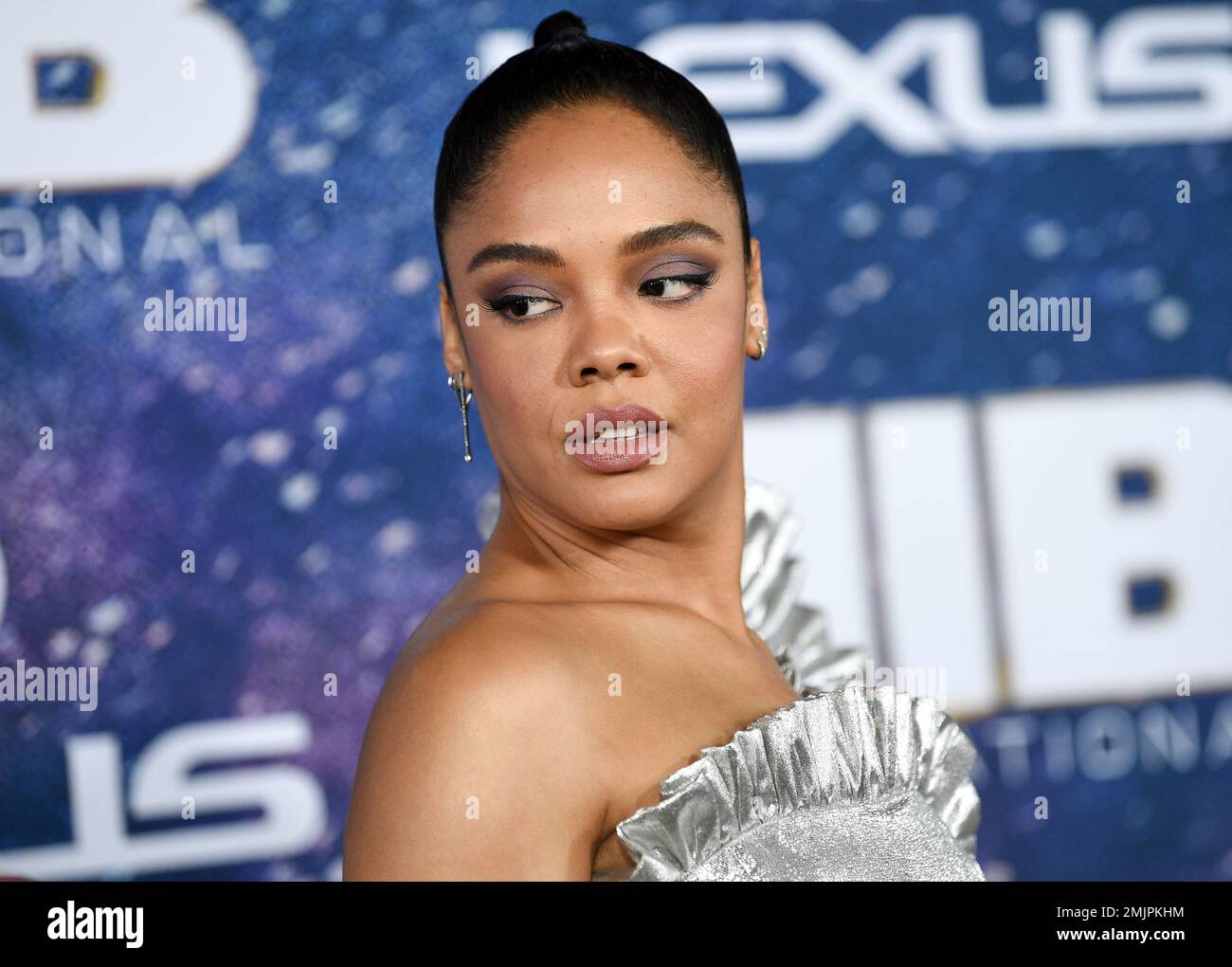 Actress Tessa Thompson attends the world premiere of "Men in Black ...