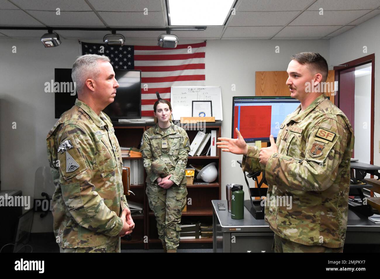 Lt. Gen. Stephen N. Whiting, Space Operations Command Commander, and ...