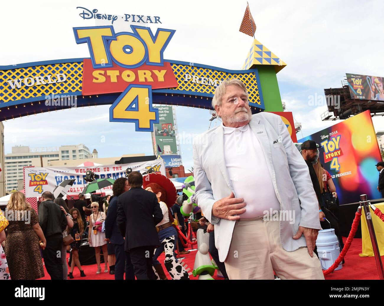 Blake Clark arrives at the world premiere of "Toy Story 4" on Tuesday ...
