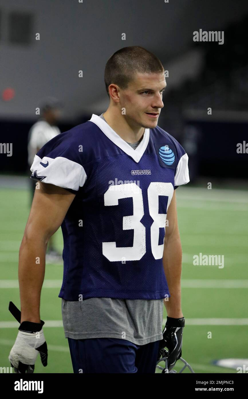 Dallas Cowboys strong safety Jeff Heath (38) participates in drills at ...
