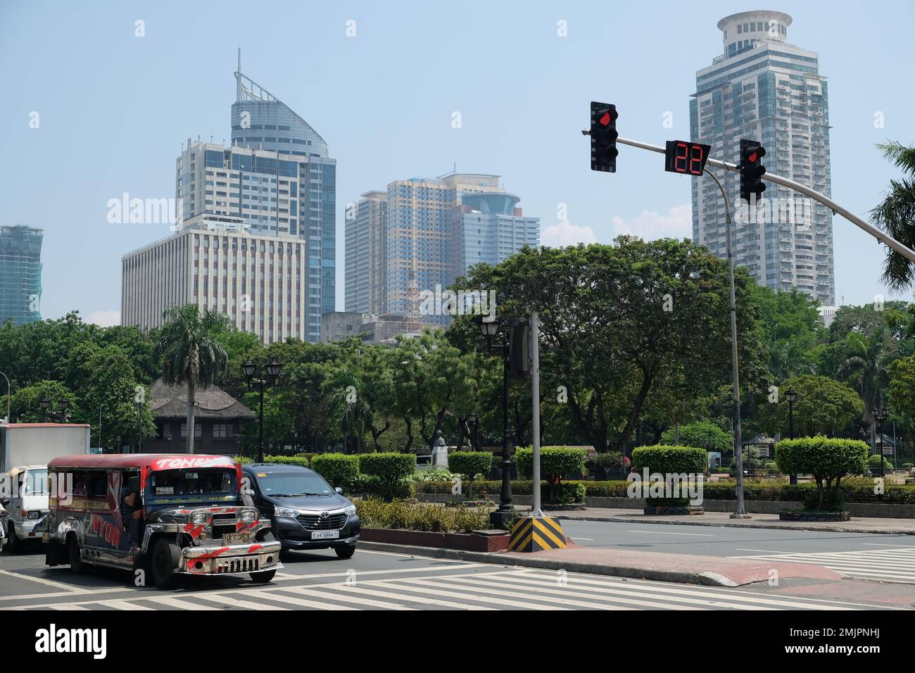 Philippines Manila - Manila Baywalk - Manila Promenade Stock Photo - Alamy