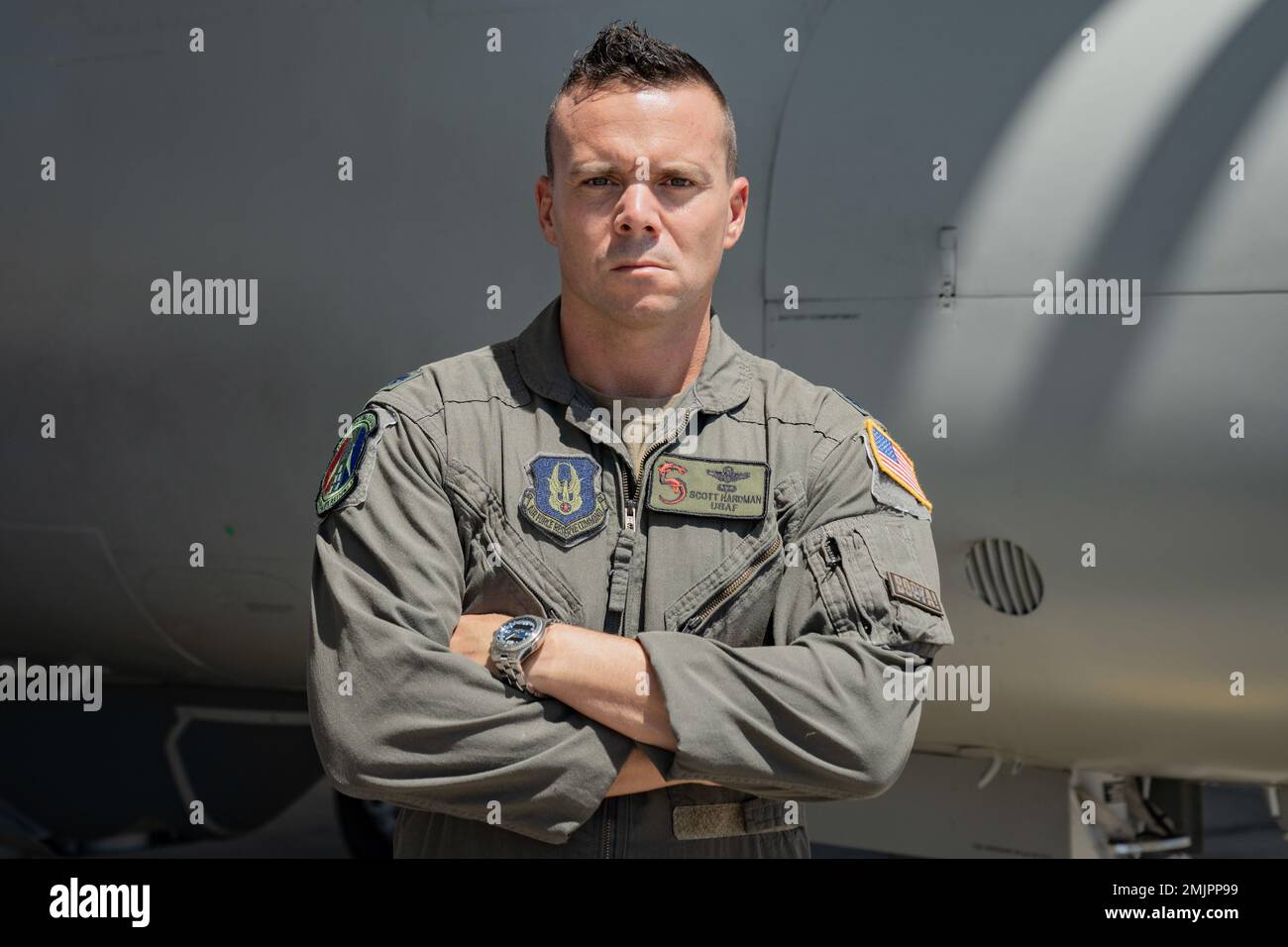 Lt. Col. Scott Hardman, 5th Special Operations Squadron pilot, is ...