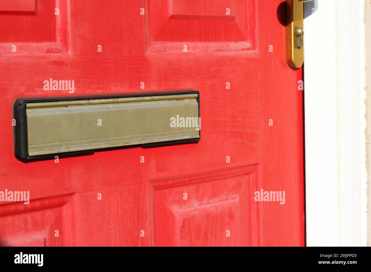 Letter box front door hi-res stock photography and images - Alamy