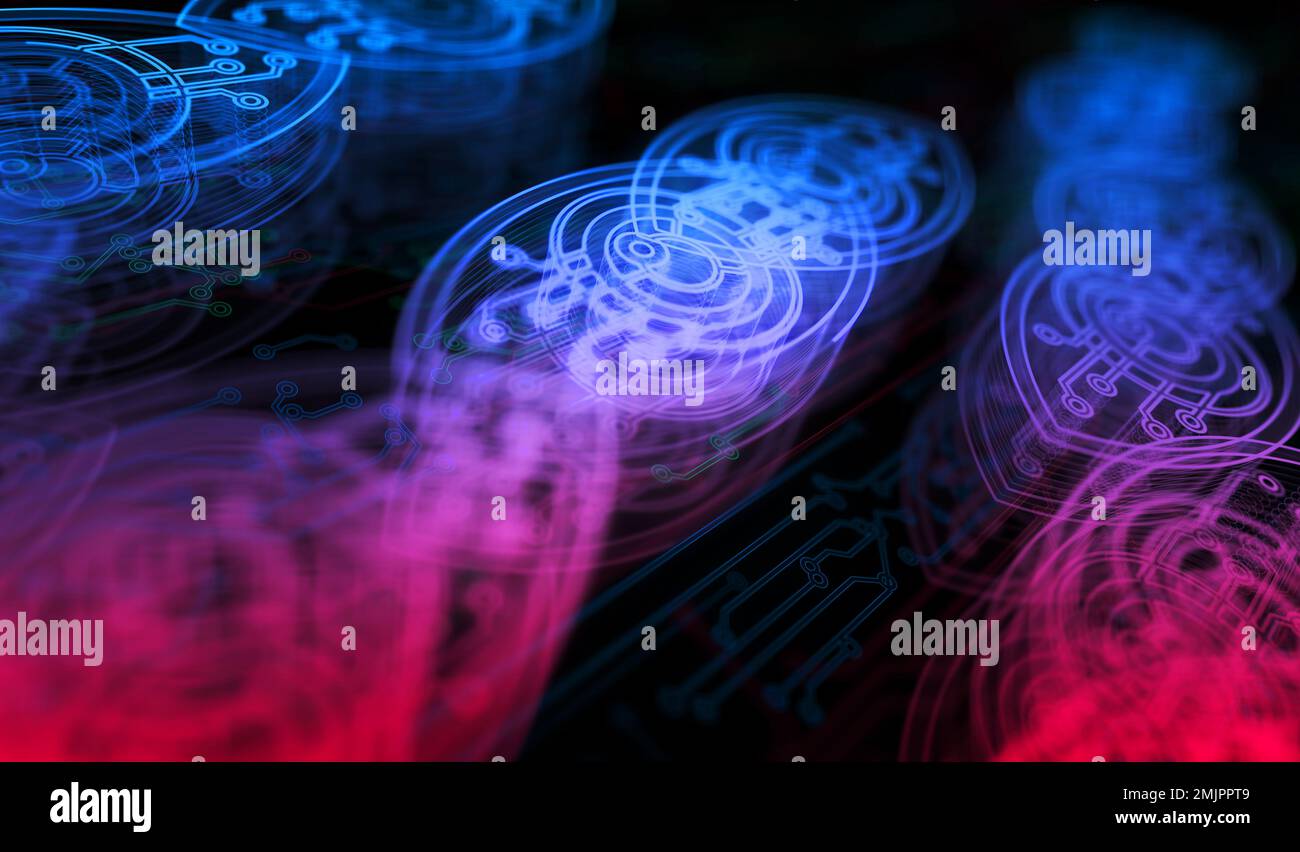 Cyber eye espionage big brother hacking spy and intelligence symbol ...