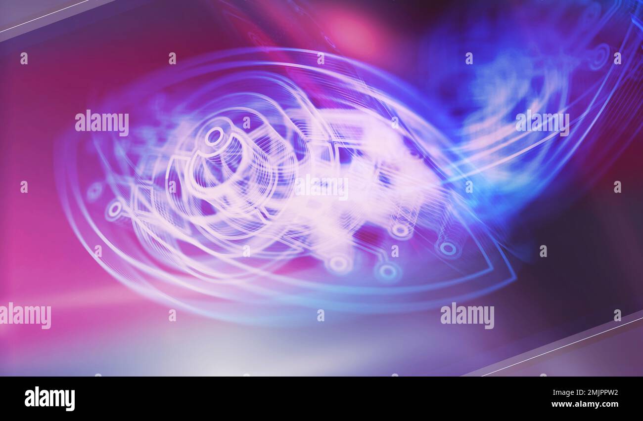 Cyber Eye Espionage Big Brother Hacking Spy And Intelligence Symbol Digital Concept Network