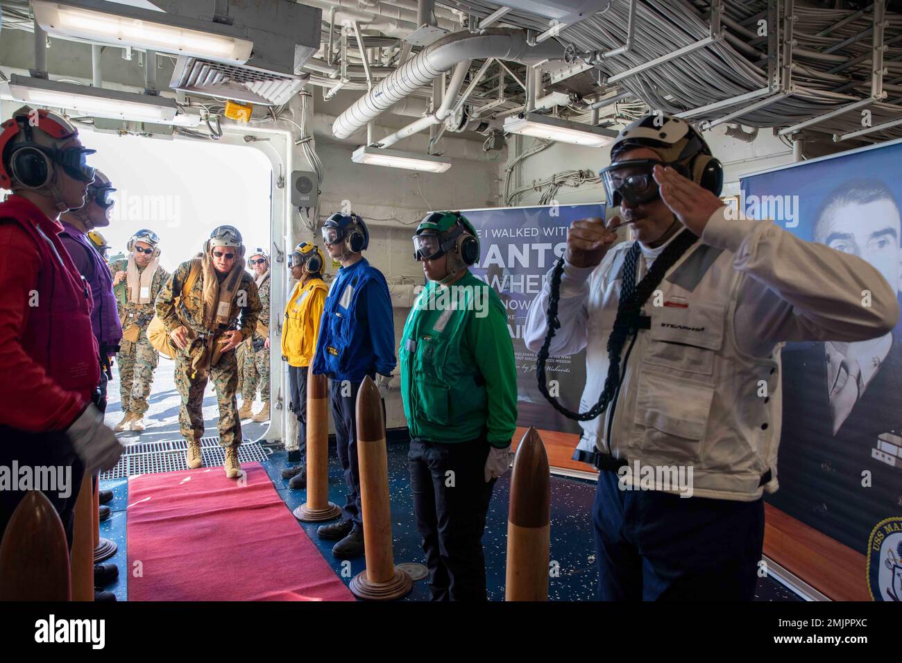 220902-N-VS068-1014 PACIFIC OCEAN (Aug. 31, 2022) –Brig. Gen. Ryan S ...