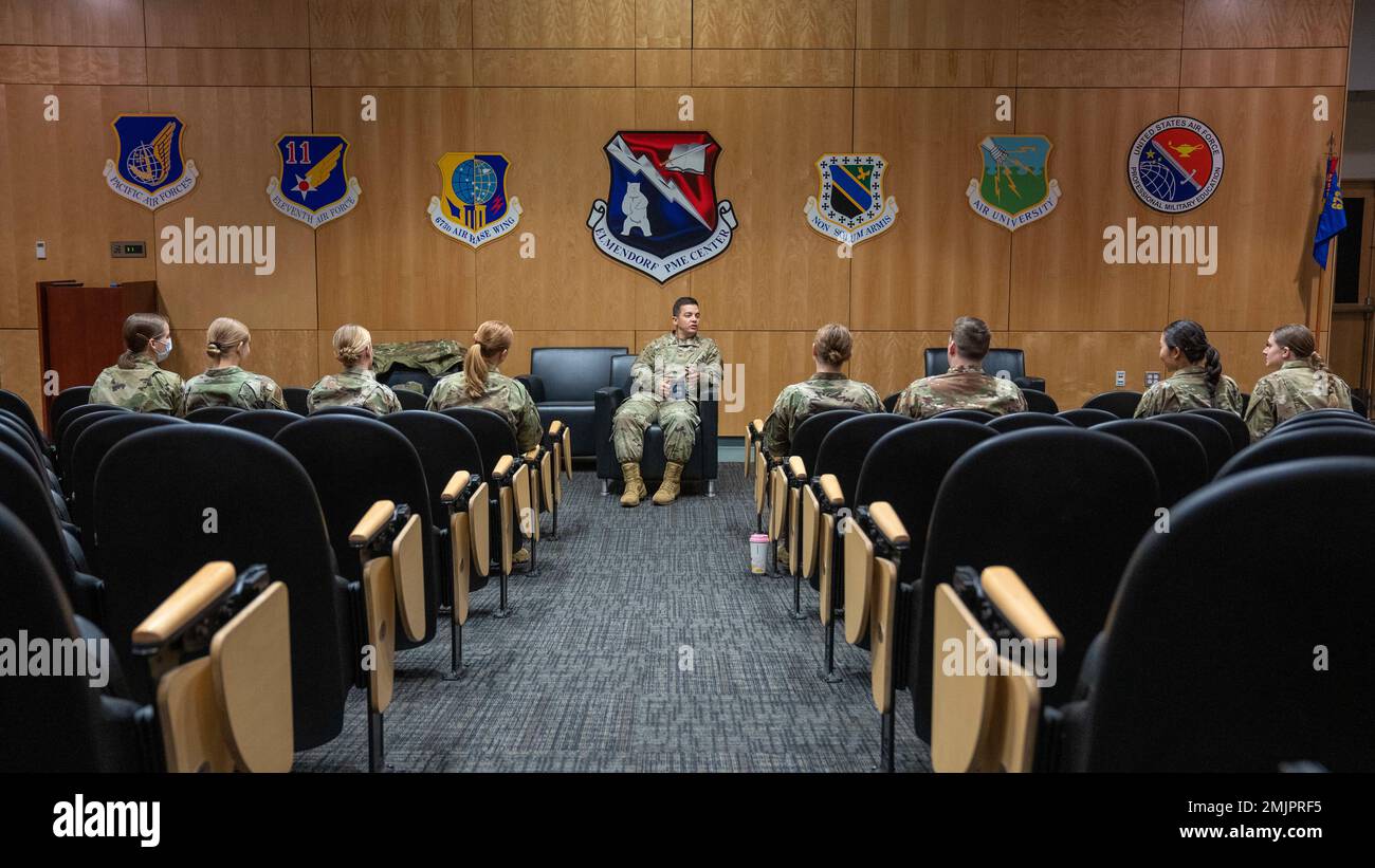 U.S. Air Force Col. David Wilson, the Joint Base Elmendorf-Richardson ...