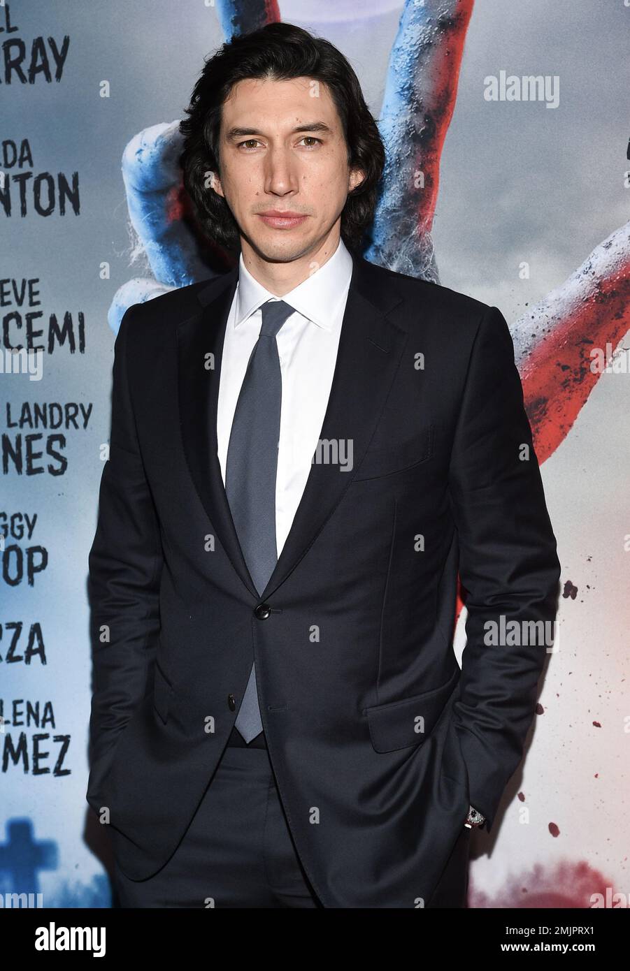 Actor Adam Driver attends the premiere of "The Dead Don't Die" at the ...
