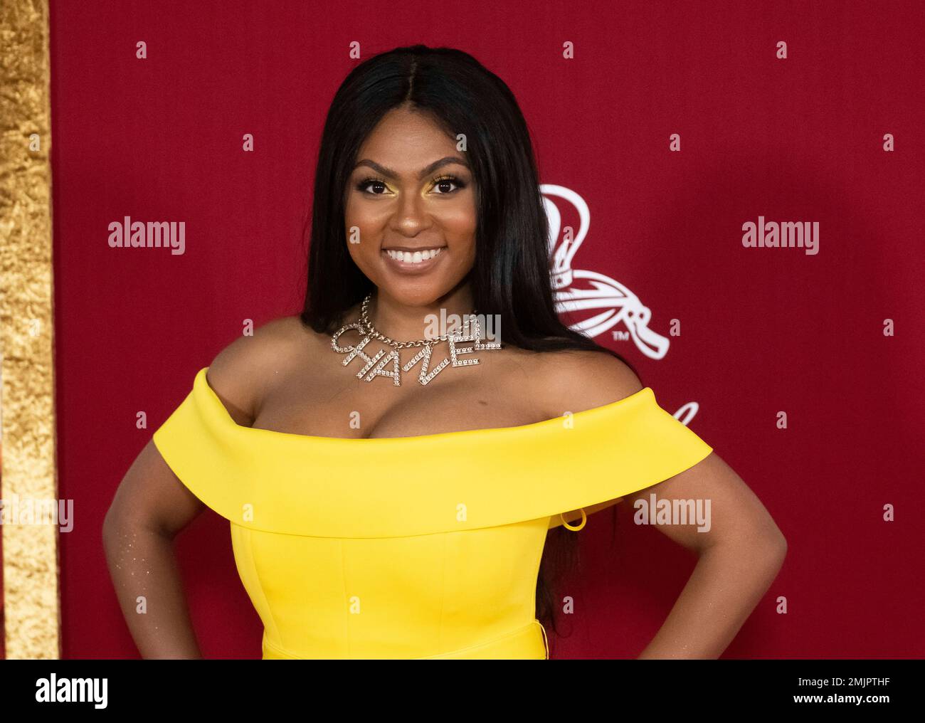 Jessica Medina attends the premiere of "Shaft" at AMC Lincoln Square on ...