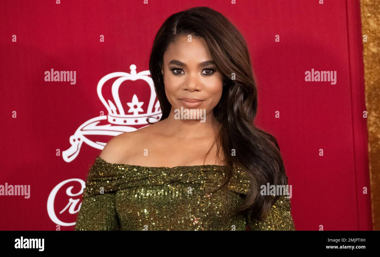 Regina Hall attends the premiere of "Shaft" at AMC Lincoln Square on ...