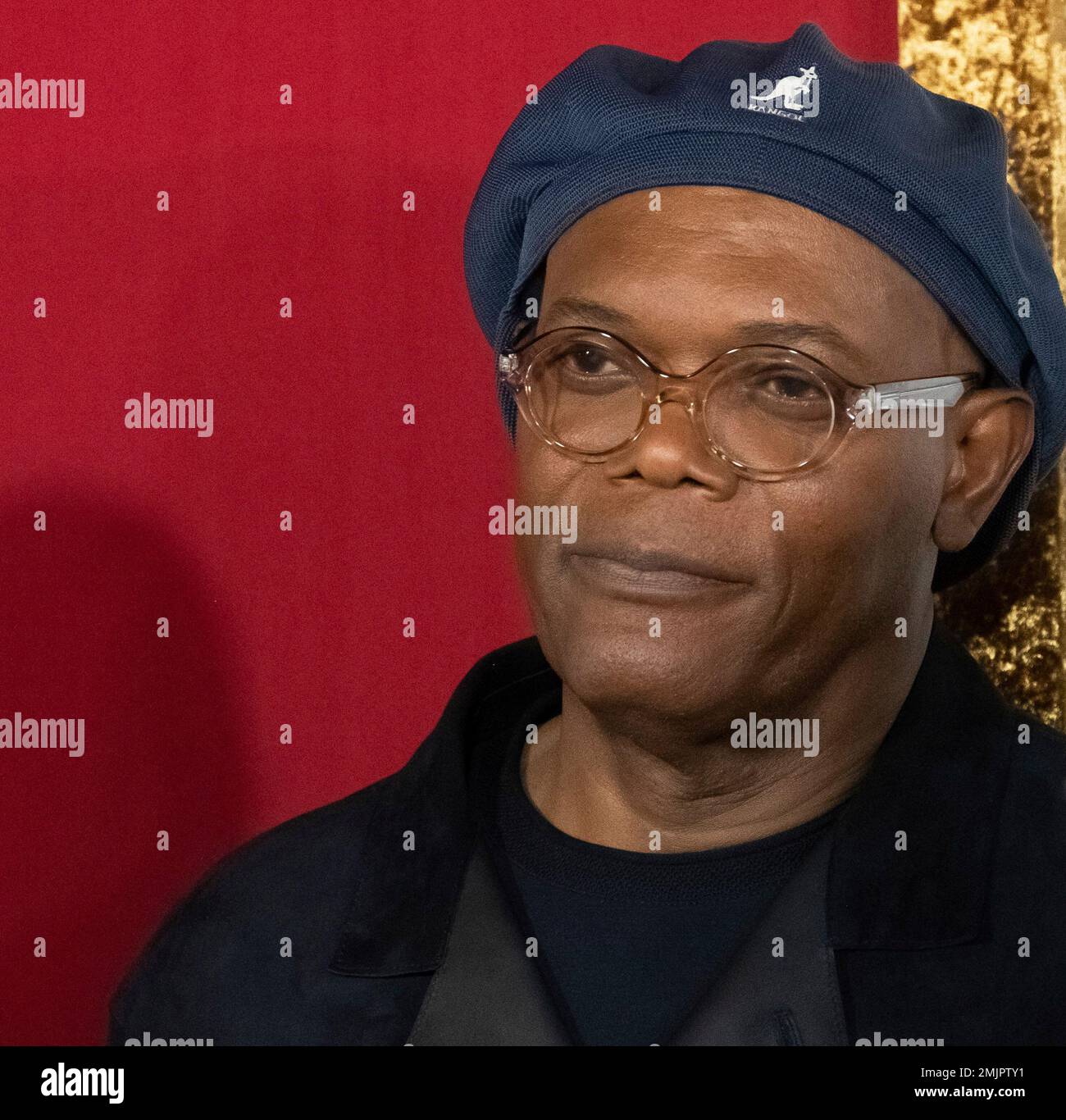 Samuel L. Jackson attends the premiere of "Shaft" at AMC Lincoln Square ...